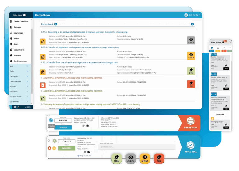 Electronic Logbook ensures easy and transparent vessel recording