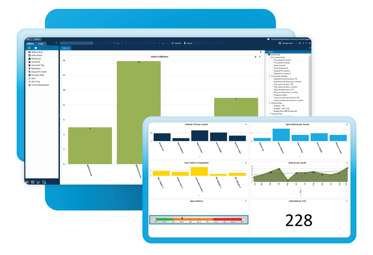Ship Maintenance System | CMMS | SERTICA